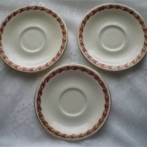 Castleton | Dining | Vintage Castleton China Essex Saucer Saucers 5 78 ...